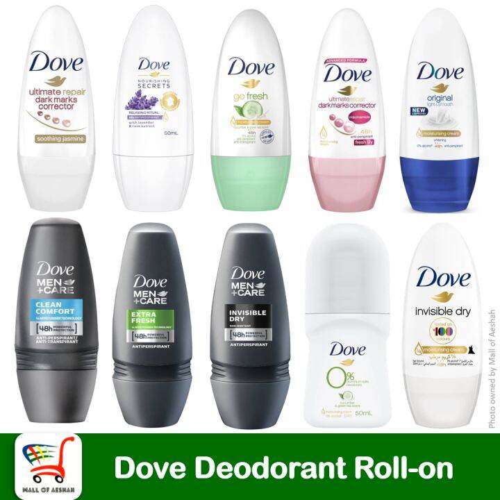 [Product of Unilever] Dove Deodorant Roll-on - Anti-Perspirant with Moisturizing Cream | Lazada PH