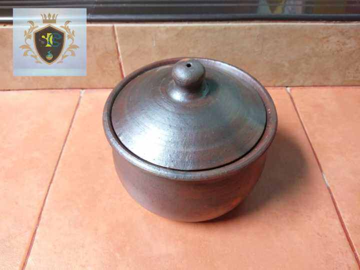 KENDIL BUBUR GERABAH TANAH LIAT D-13 CM SAJIAN JAWA TRADISIONAL ...