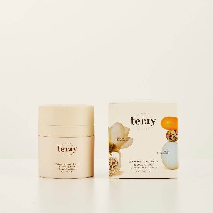 (แถมเซรั่ม10ml.เฉพาะรอบจอง) New Package Terry sleeping mask เธอร์รี่สล ...