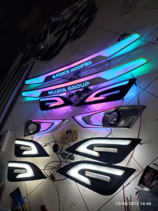 Lampu foglem patriot, sentra, zigara, jb3 , lampu foglem RGB , lampu ...