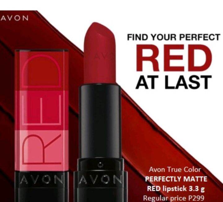 Avon True Color Perfectly Matte Red | Lazada PH