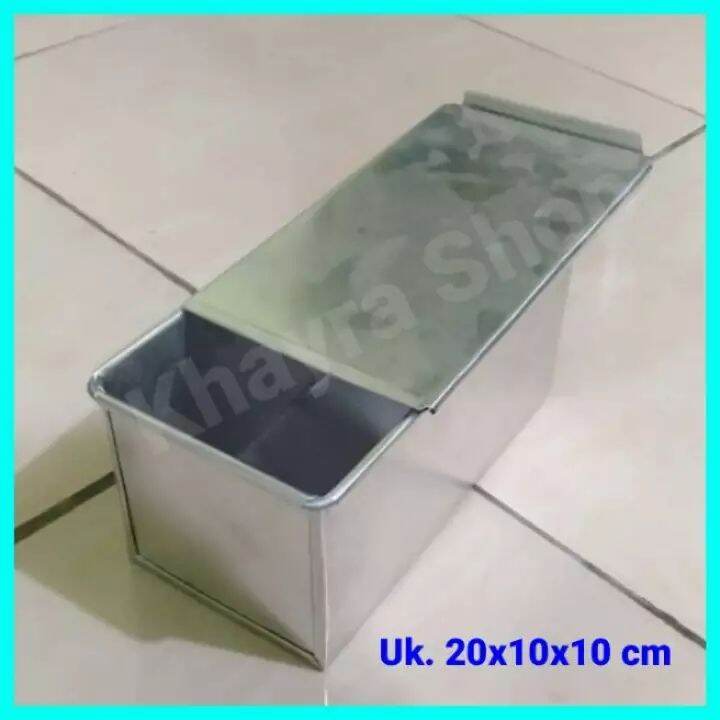 Loyang Roti Tawar 20x10x10/Loyang Roti Tawar Tutup/Loyang Roti Tawar ...