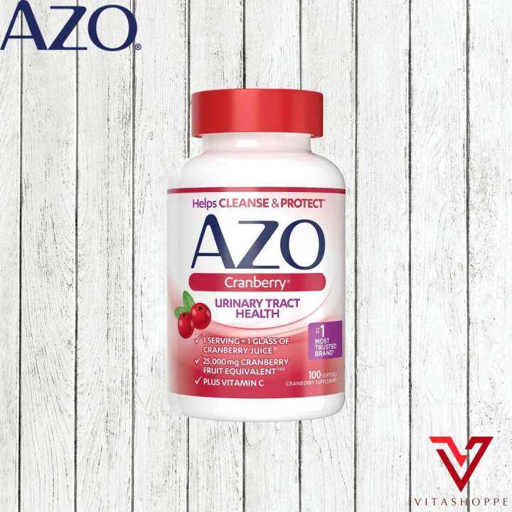 AZO Cranberry Urinary Tract Health 100 softgels | Lazada PH