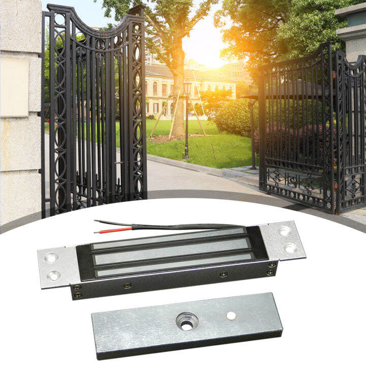 [7 Days Money Back Guarantee] 180kg/350lbs Concealed Magnetic Door Lock ...
