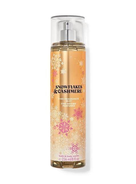 Bath and Body Works Cashmere Snowflakes Fine Fragrance Mist 236ml. ของ ...