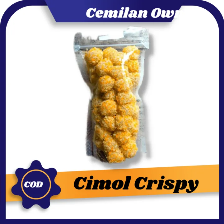Cimol Crispy Banyak isinya enak bikin nagih Pedas Original | Lazada ...