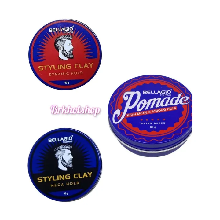 BELLAGIO HOME STYLING CLAY MINYAK RAMBUT 80 GRAM | Lazada Indonesia