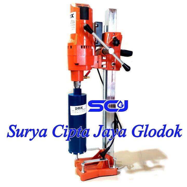 Mesin bor koring pelubang beton dan aspal 8" DMX machine coring drill ...