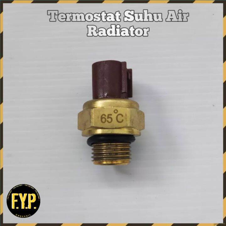 Termostat Thermostat Suhu Air Radiator Soket Baru Motor Viar Karya ...