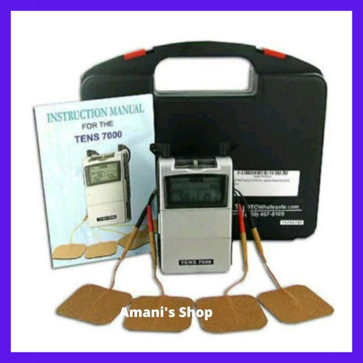 TENS 7000 2nd Edition Digital TENS Unit with Accessories Hospital Gred ...