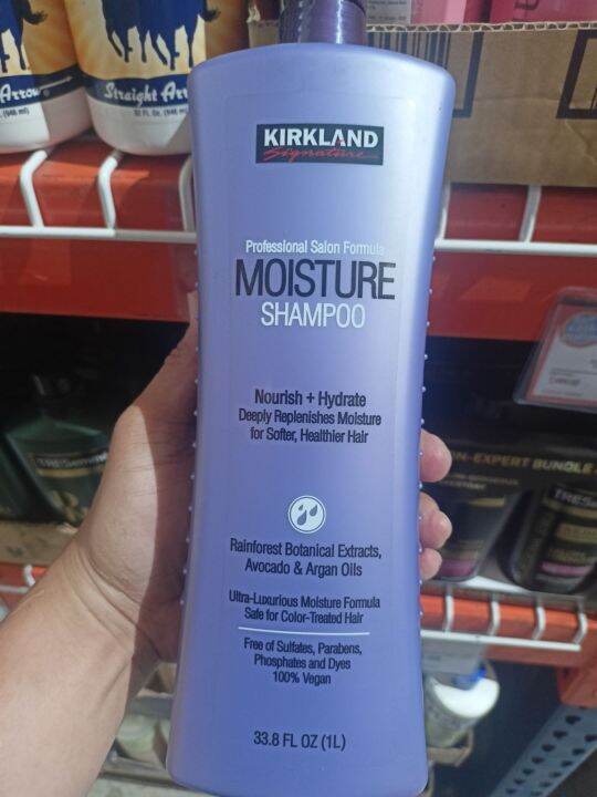 Kirkland Signature Moisture Shampoo 100% Vegan 1L | Lazada PH