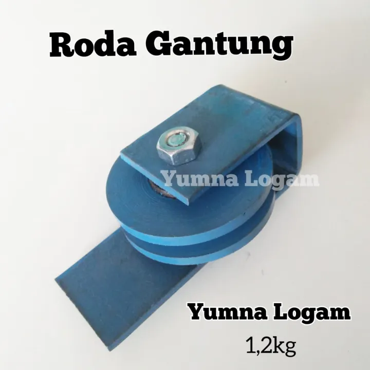 Roda gantung pintu gebyog pintu garasi pagar besi | Lazada Indonesia