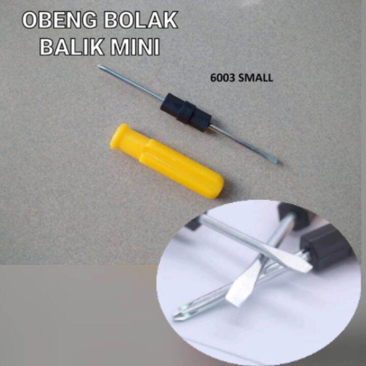 OBENG KECIL PLUS MINUS BOLAK BALIK HARGA 1 PCS | Lazada Indonesia