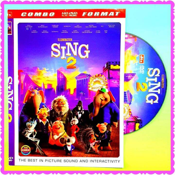 KASET DVD FILM SING 2 TERBARU 2022-FILM ANAK KRTUN BARU SING 2-FILM ...