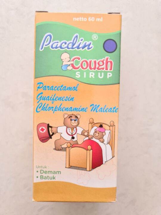 Pacdin Cough Sirup 60ml | Lazada Indonesia