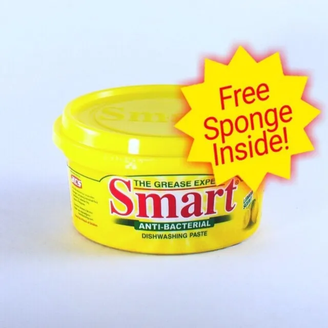 SOLD PER PIECE SMART DISHWASHING PASTE 400g with free sponge inside ...