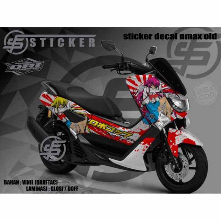 decal full body all new nmx sticker variasi, stripping decal terbaru ...