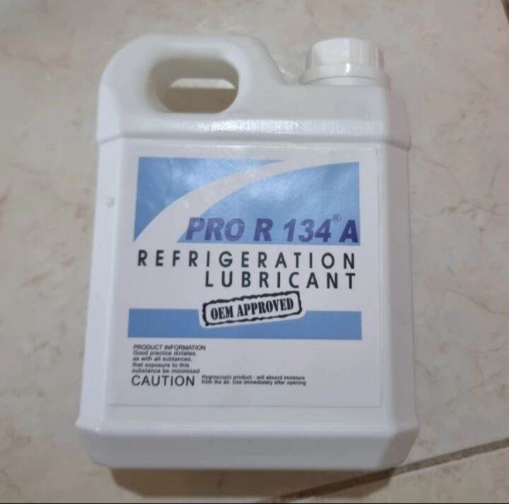 Oli Pro R134 REFRIGERATION Oli Compressor AC Kompresor AC 1 Liter ...
