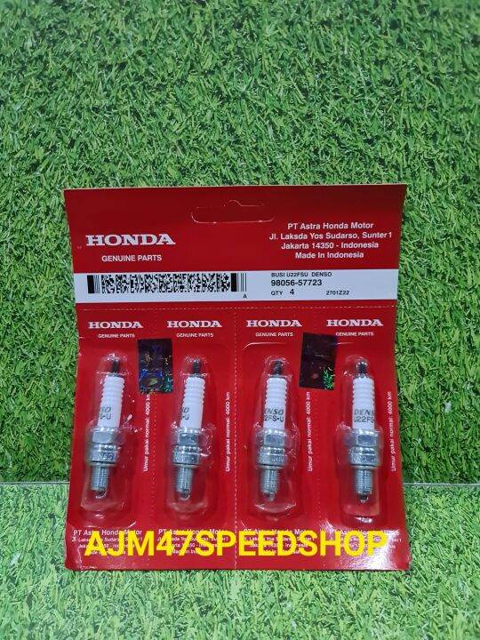 Busi Denso U22 isi 4 AHM grand supra revo jupiter vega dll | Lazada ...