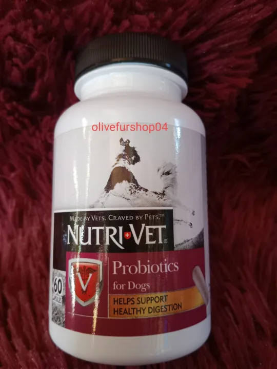 NUTRIVET PROBIOTICS FOR DOGS 60 CAPSULES | Lazada PH