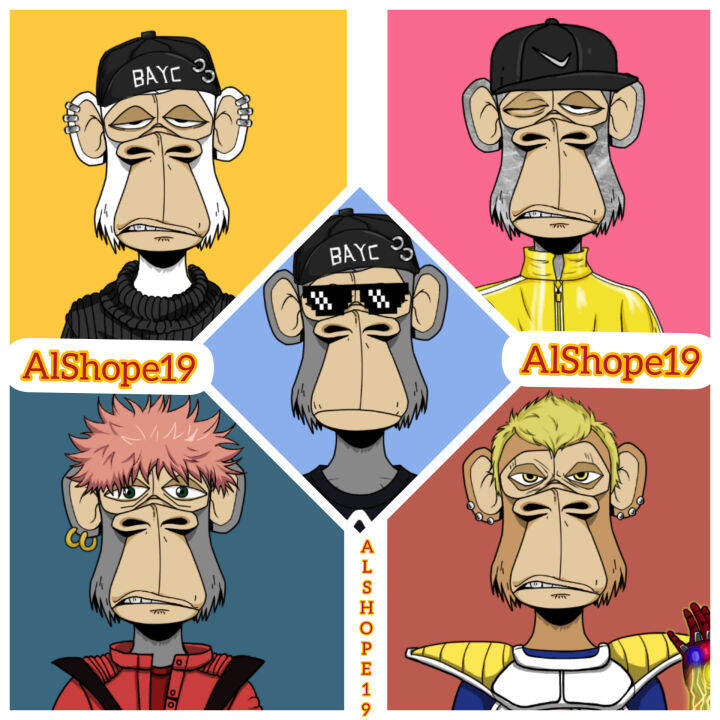 PROMO..!! NFT ART SPESIAL MONK APE LIMITED EDITION | Lazada Indonesia