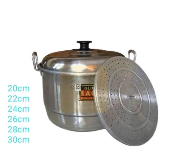 Dandang - panci kukus global eagle / jawa - langseng kukusan | Lazada ...