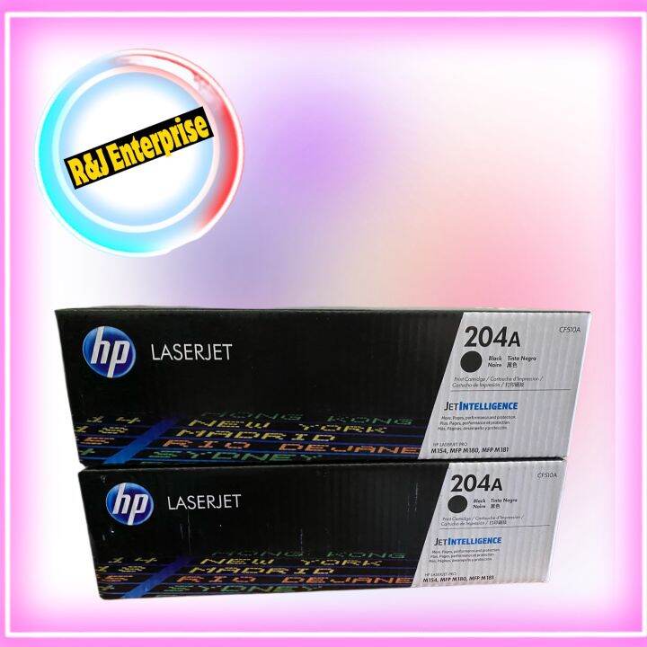 HP 204A Black Original LaserJet Toner Cartridge, CF510A | Lazada PH