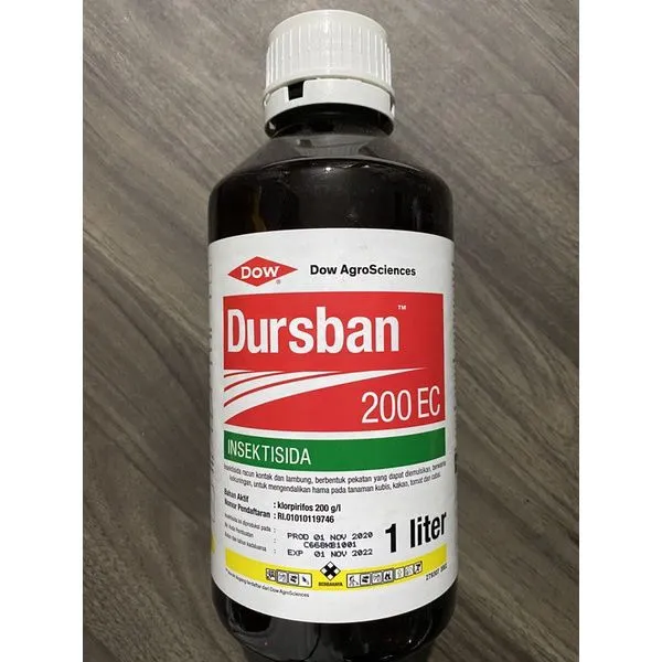 insektisida dursban 1 liter | Lazada Indonesia