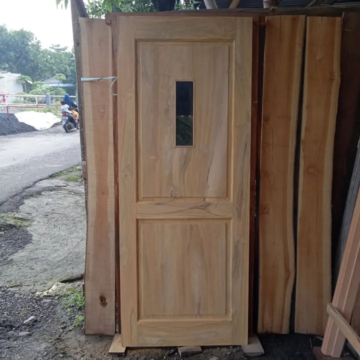 Daun Pintu Kamar Klasik Kayu Jati | Lazada Indonesia