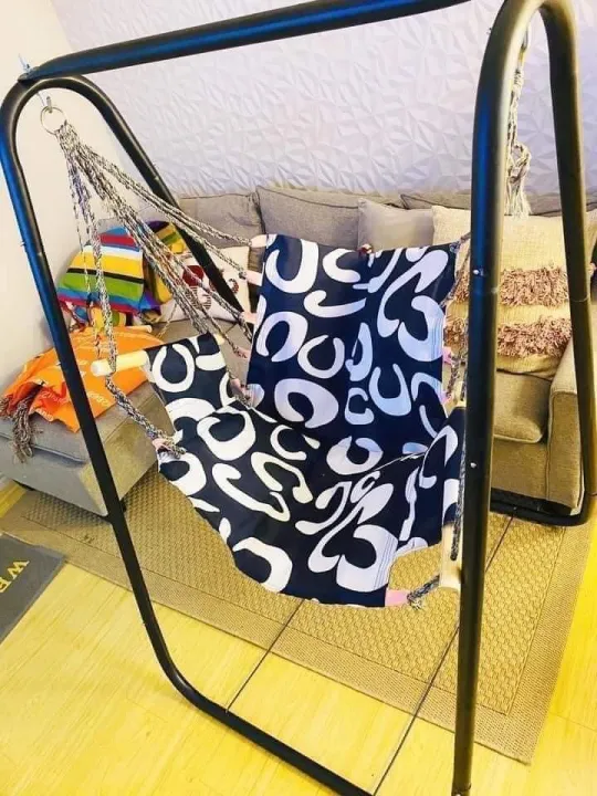 Indoor/Outdoor Swing, Duyan for Kids and Adult, can be used anywhere ...