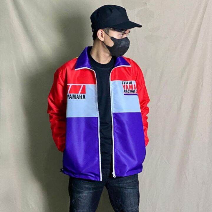 JAKET VINTAGE 90S TEAM YAMAHA RACING V2 | Lazada Indonesia