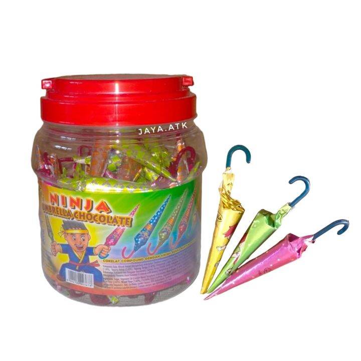 Coklat Ninja Chocolate Payung Permen Payung Jadul | Lazada Indonesia