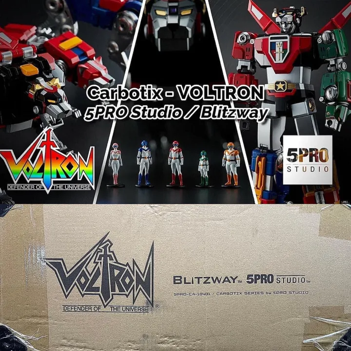 หุ่นเหล็ก CARBOTIX Voltron by Blitzway x 5Pro Studio | Lazada.co.th