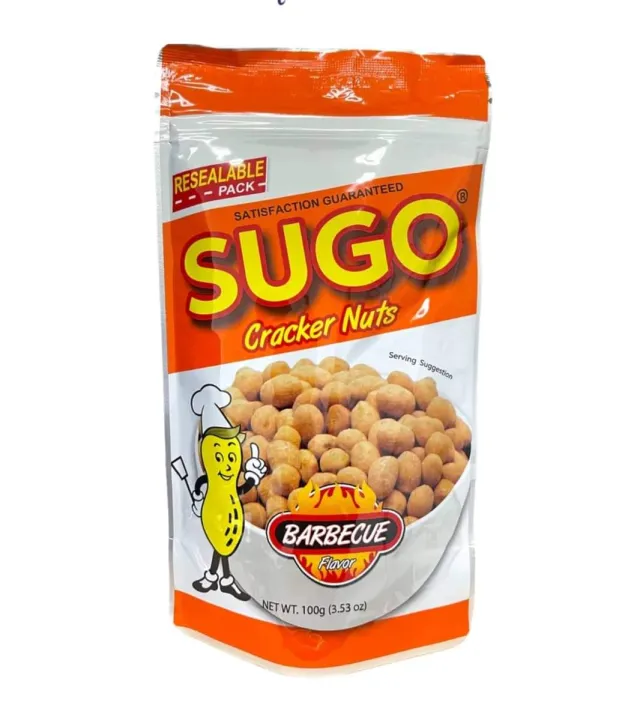 Sugo Barbeque Cracker Nuts -100g | Lazada PH