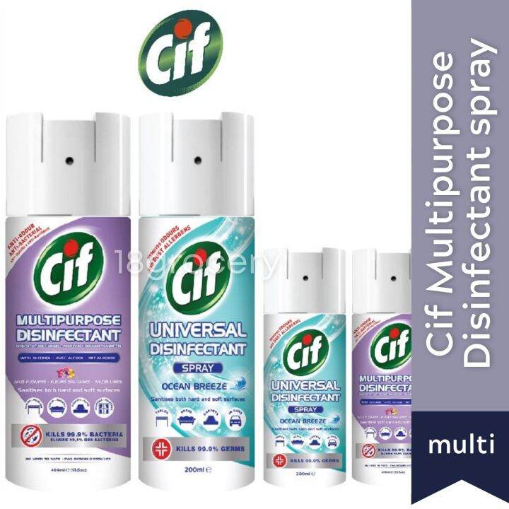 CIF Multipurpose Disinfectant Spray 200ml/400ml | Lazada Singapore