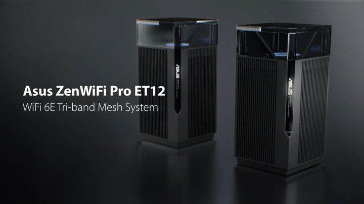 ASUS ZenWiFi Pro ET12 AXE11000 Tri-Band WiFi 6E Extendable Router - New ...