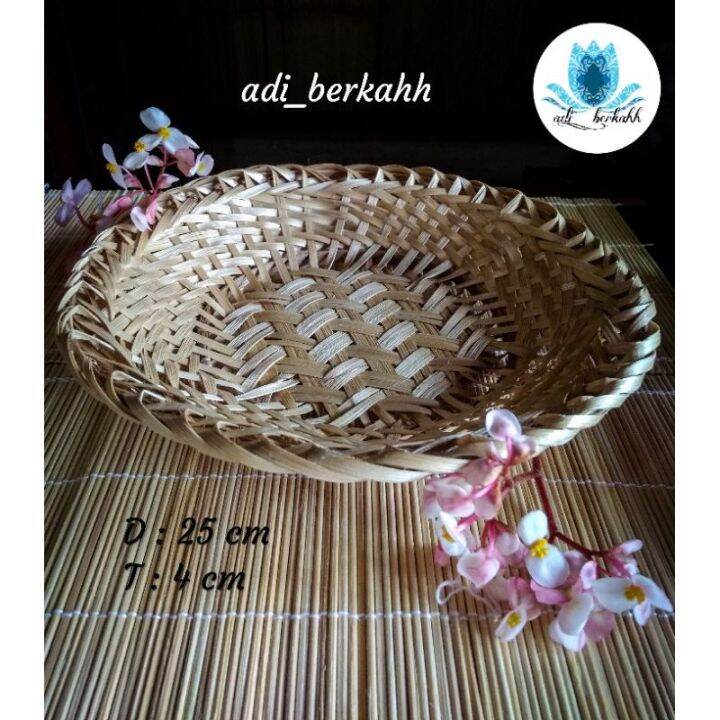 Anyaman piring bambu | Lazada Indonesia