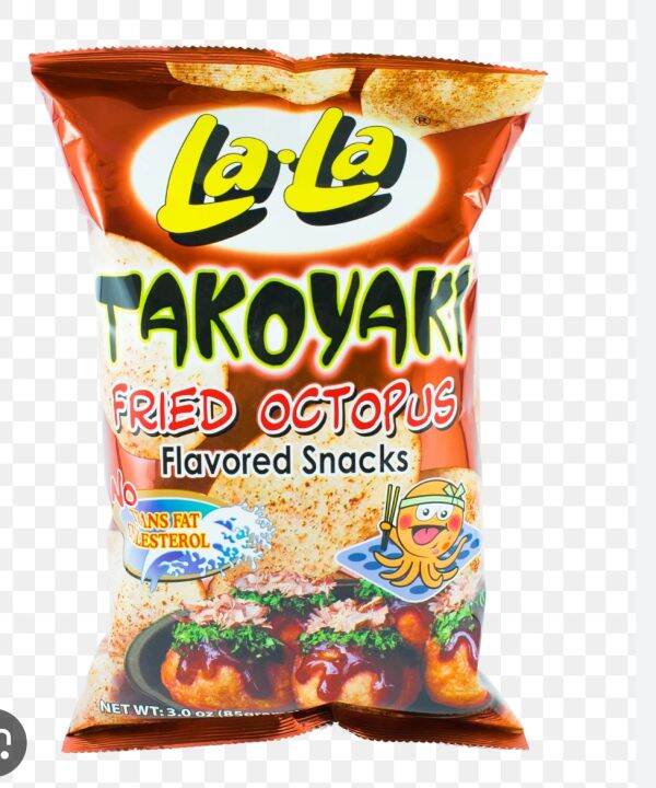 Lala Takoyaki Fried Octopus Flavored Snack 85g | Lazada PH