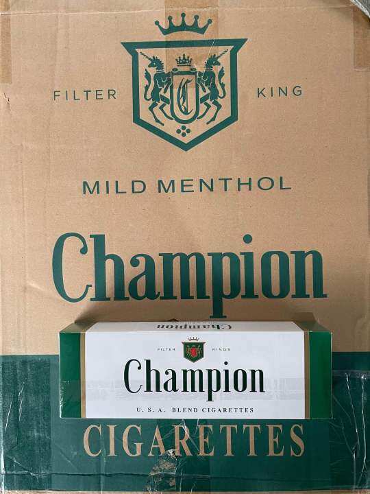 50 Reams/ 1 Karton Champion Menthol Original King Size Multivitamins ...