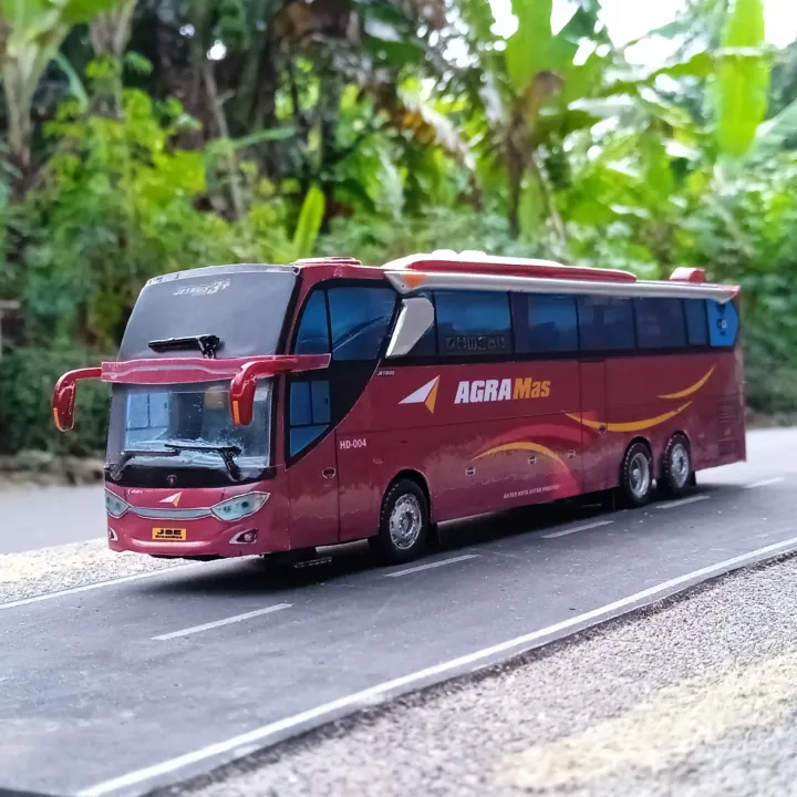 Miniatur bus AgraMas body Jb3 triple axel | Lazada Indonesia