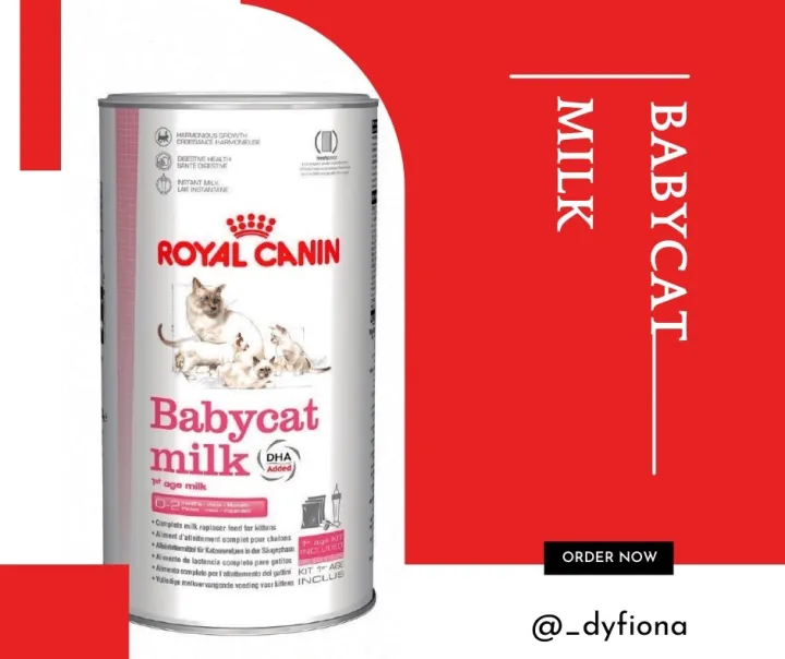 Royal Canin babycat milk | kitten milk | Cat milk | Fiona Dy's Shop ...