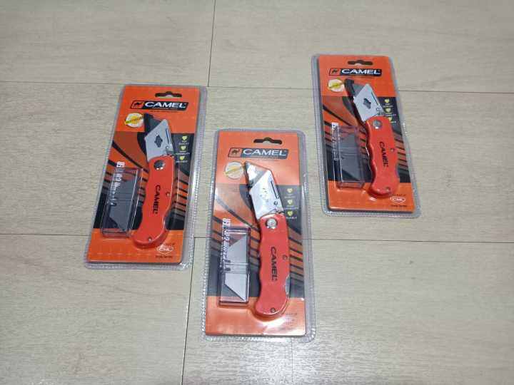 Pisau Cutter Gypsum Camel - Pisau Cutter karpet - Cutter Lipat Gypsum ...