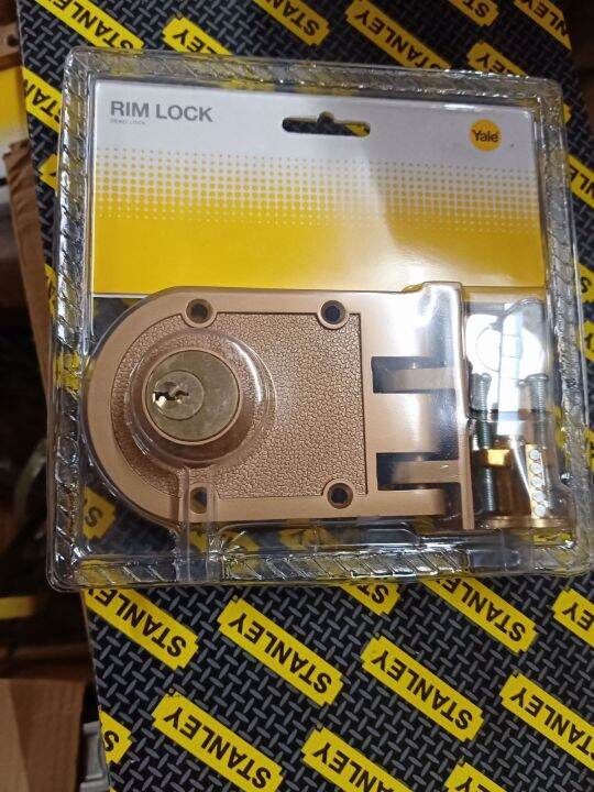 YALE DEADLOCKS V198 1/4 GL DOUBLE CYLINDER , DOUBLE LOCK FOR SLIDING ...