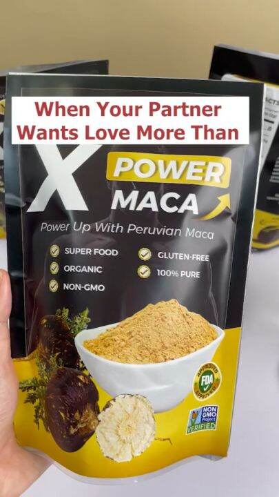 Maca King X Powder Maca 100% Organic Maca Made In Peru, Improve Love ...