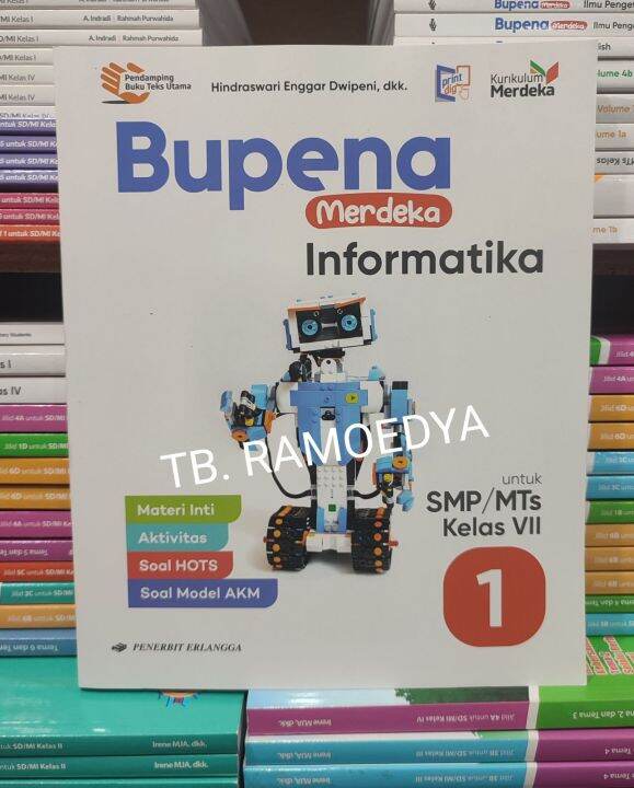 Buku Bupena Merdeka Informatika SMP/MTs kelas VII Kurikulum Merdeka Erlangga | Lazada Indonesia