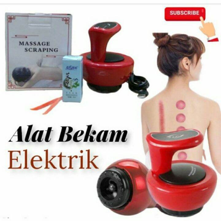 Alat Bekam Elektrik / Alat Kerik Badan Massage Terapi Bekam Elektrik ...