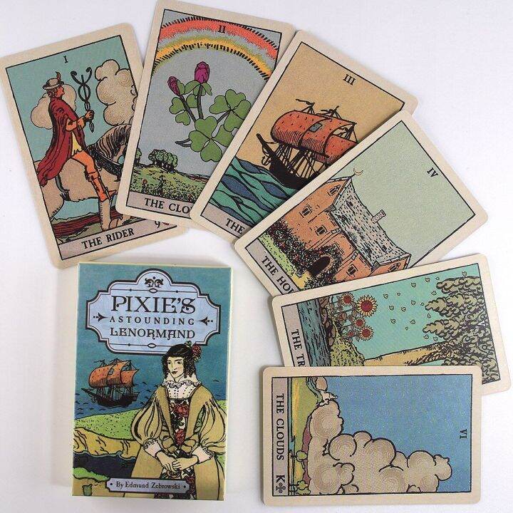 Kartu Pixie 's Astounding Lenormand Love And Career Issues Oracle ...