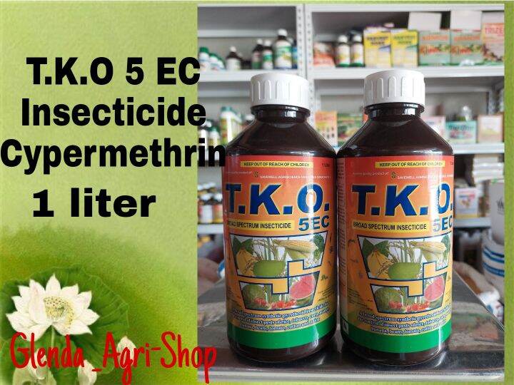 T.K.O 5EC Broad Spectrum Insecticide CYPERMETHRIN (1liter) | Lazada PH