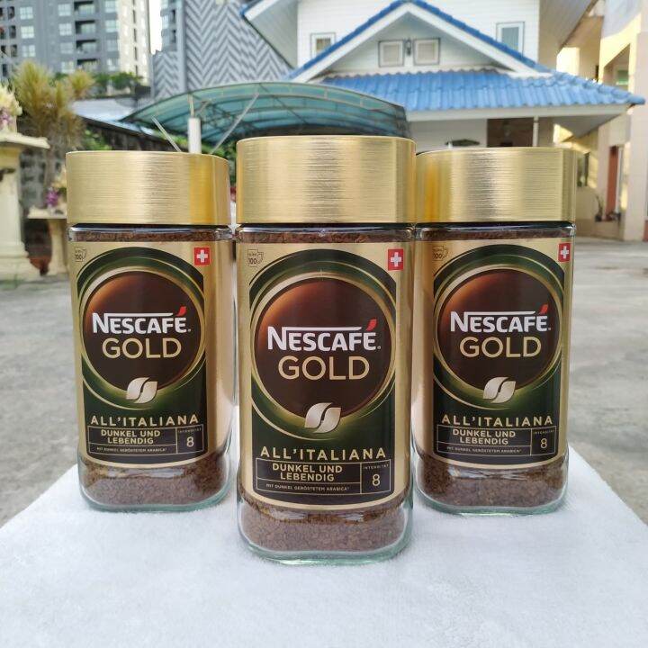 Nescafe Gold ALL' ITALIANA (200g.) นำเข้าจากสวิตเซอร์แลนด์ ของแท้💯 ...