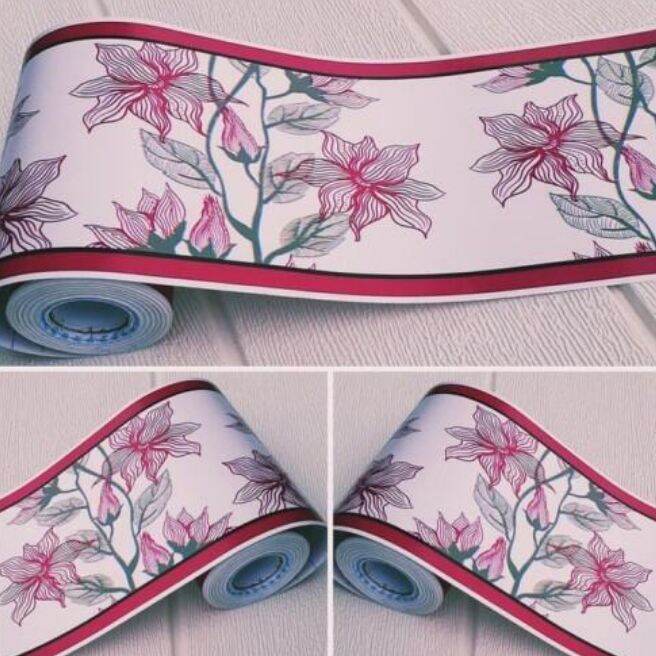 Wallpaper Stiker Border List Tembok Dinding List border stiker border ...